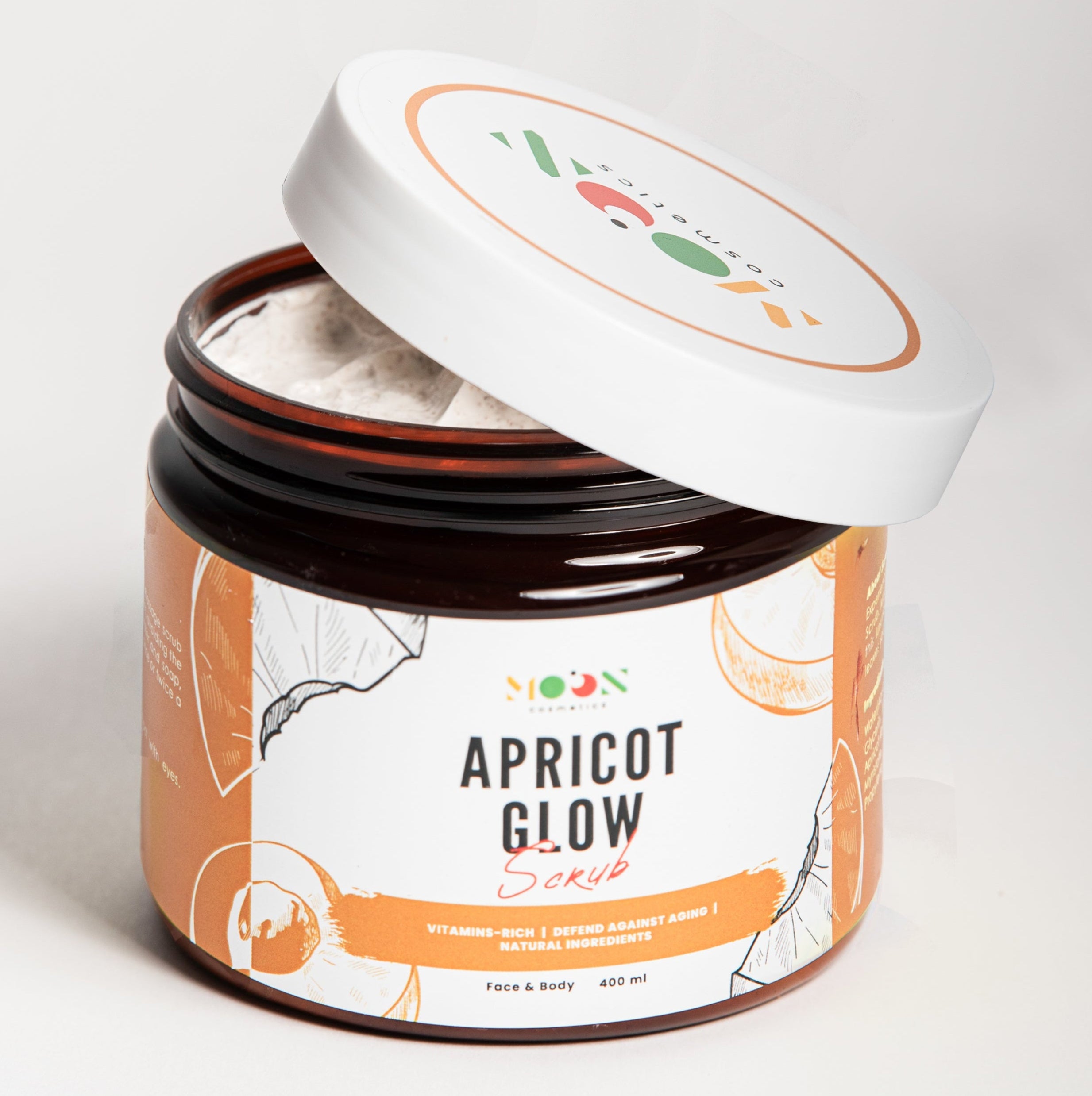 Apricot Glow Scrub – Moon Cosmetics